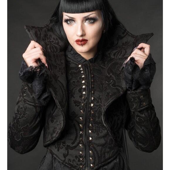 Draculaclothing | Jackets & Coats | Dracula Clothing Gothic Black ...
